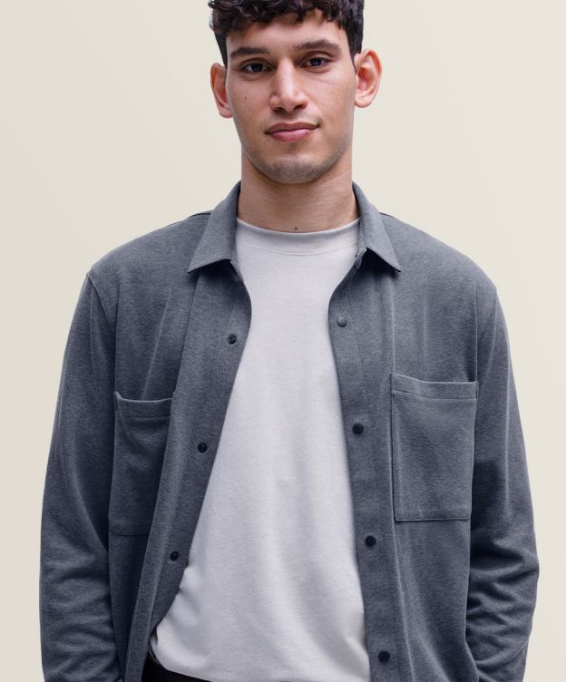 Men's Oversized Fit Button Down Shirts | lululemon MY