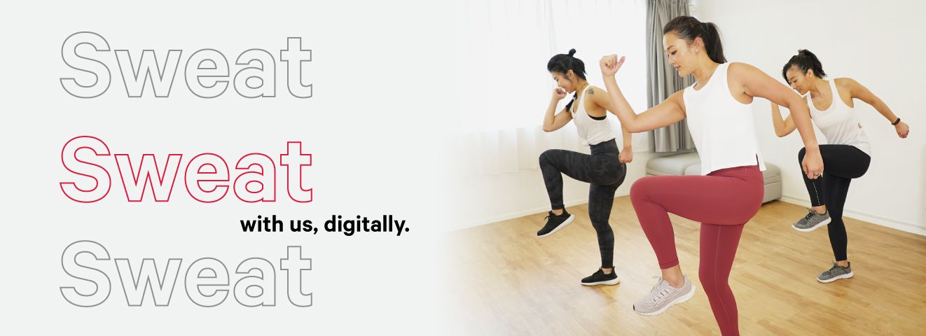 Sweat With Us, Digitally