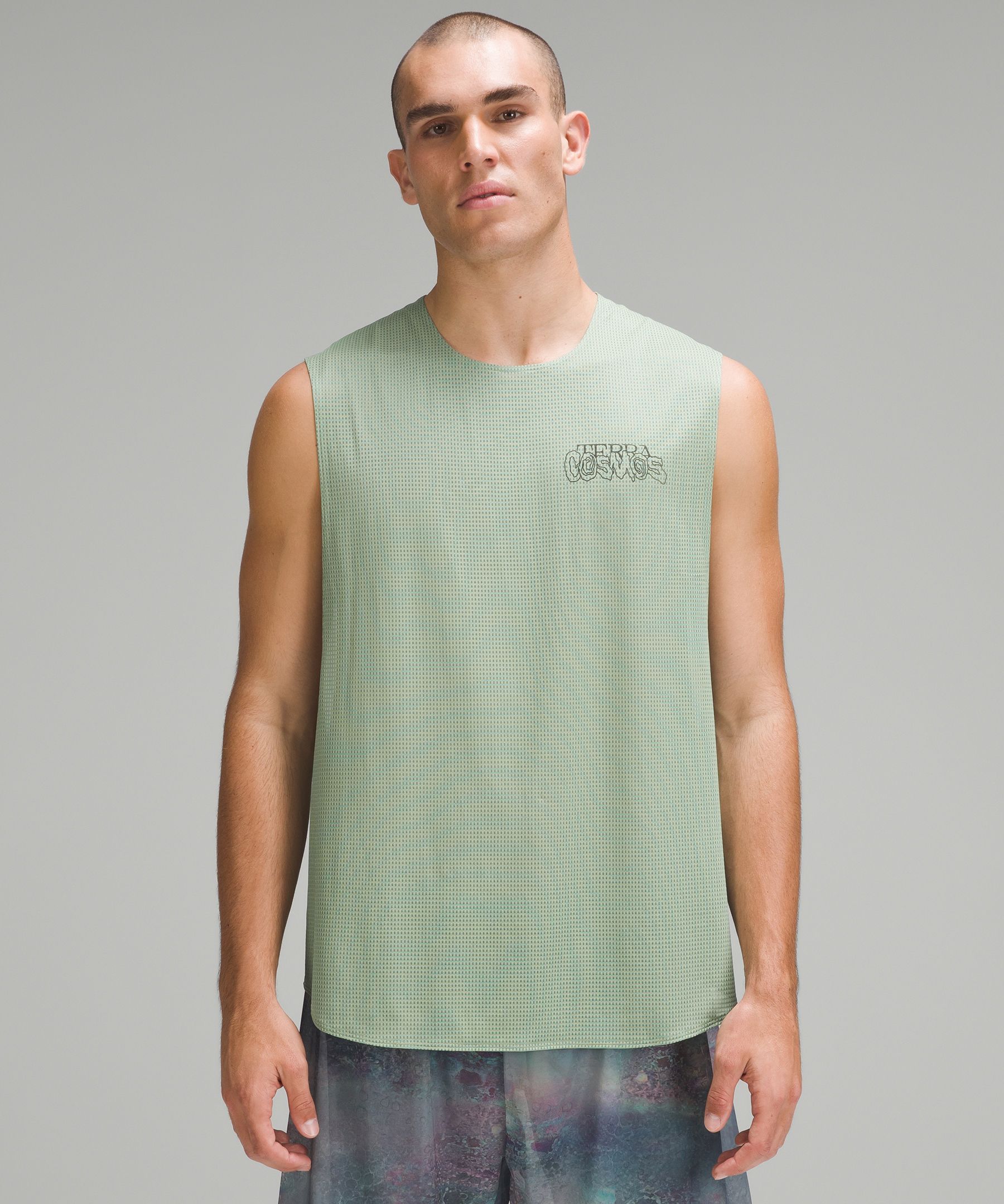 lululemon lab Grid Mesh Training Tank Top *Graphic