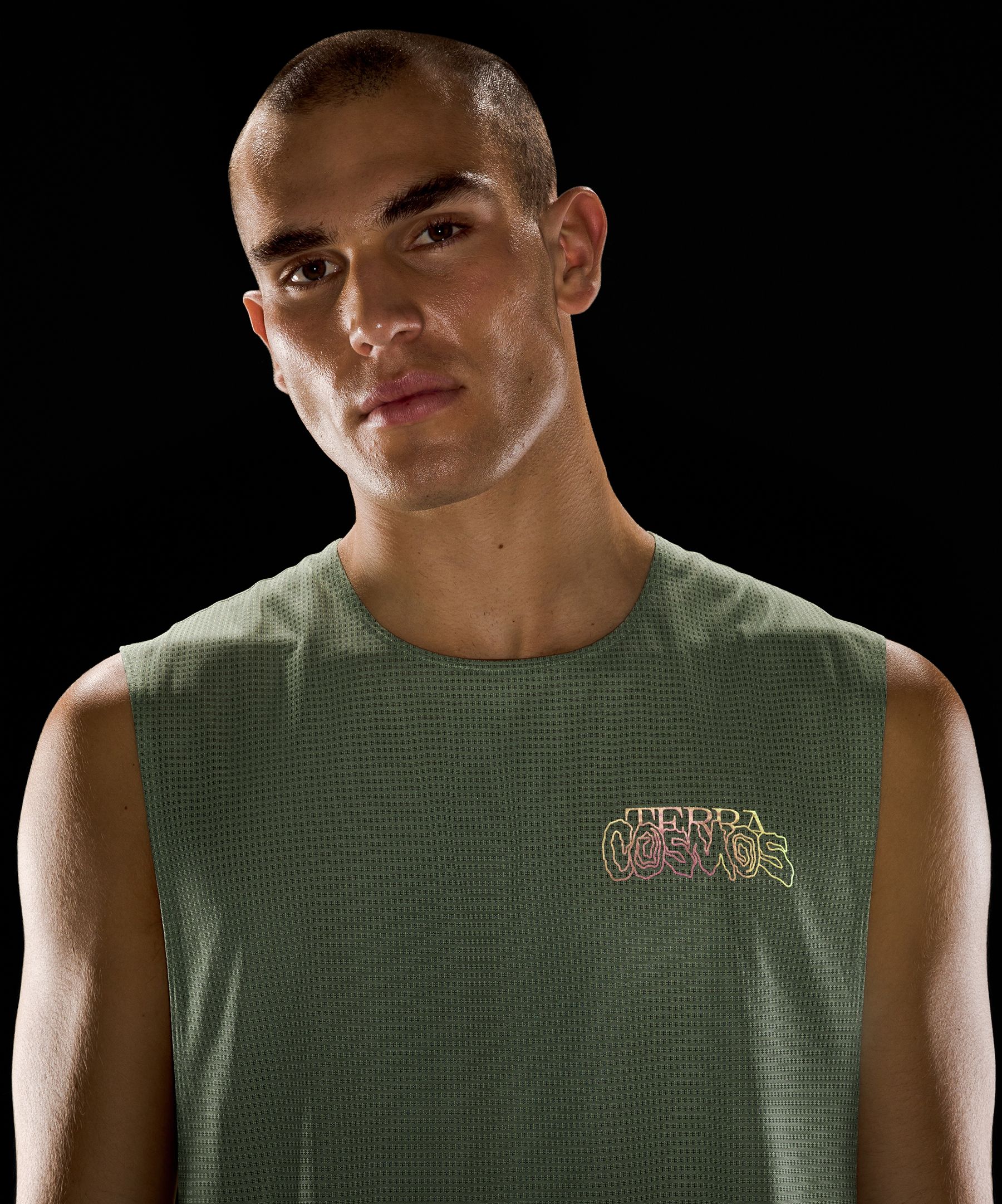 lululemon lab Grid Mesh Training Tank Top *Graphic