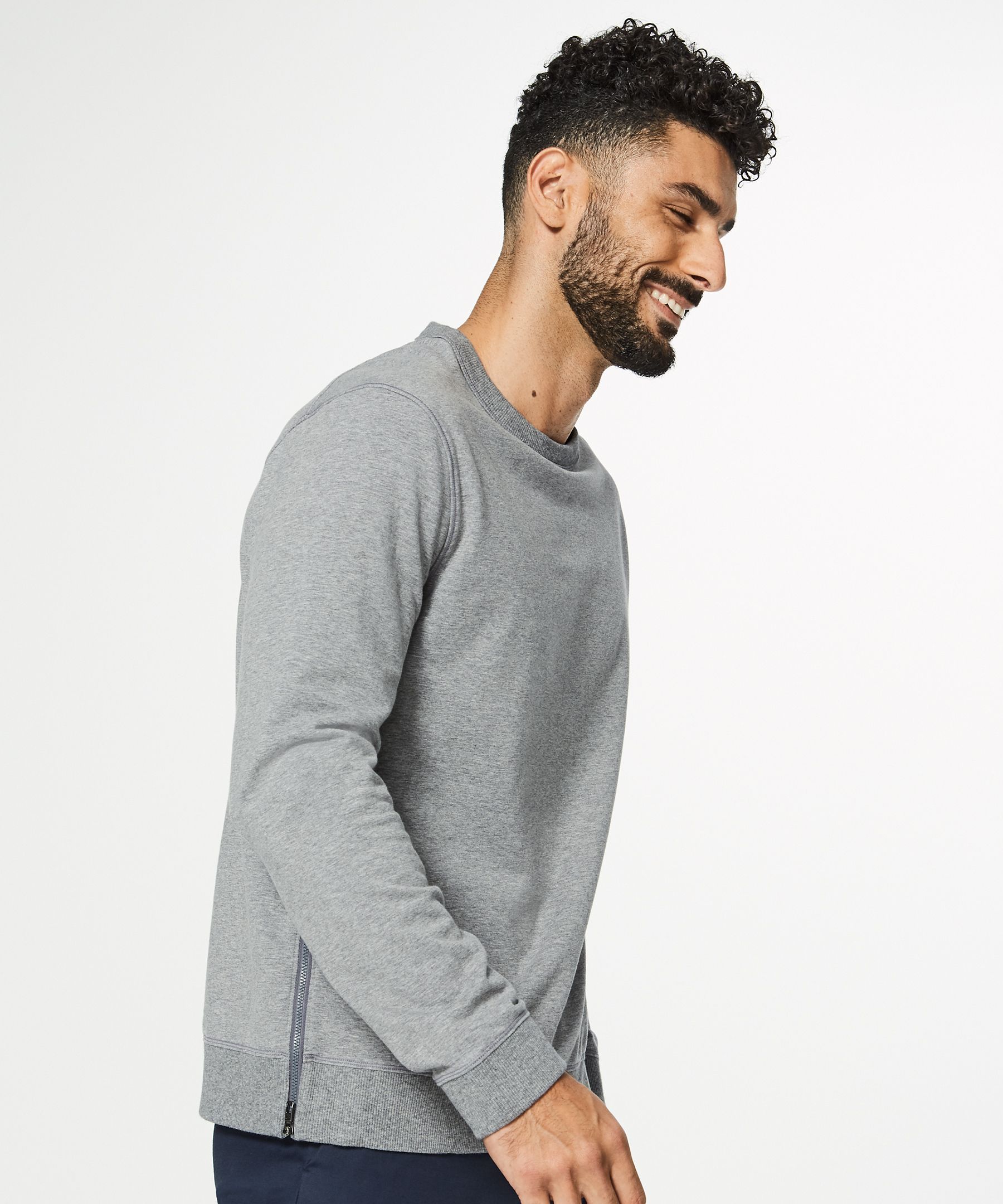Never Pay Full Price for Cross Cut Long Sleeve Crew
