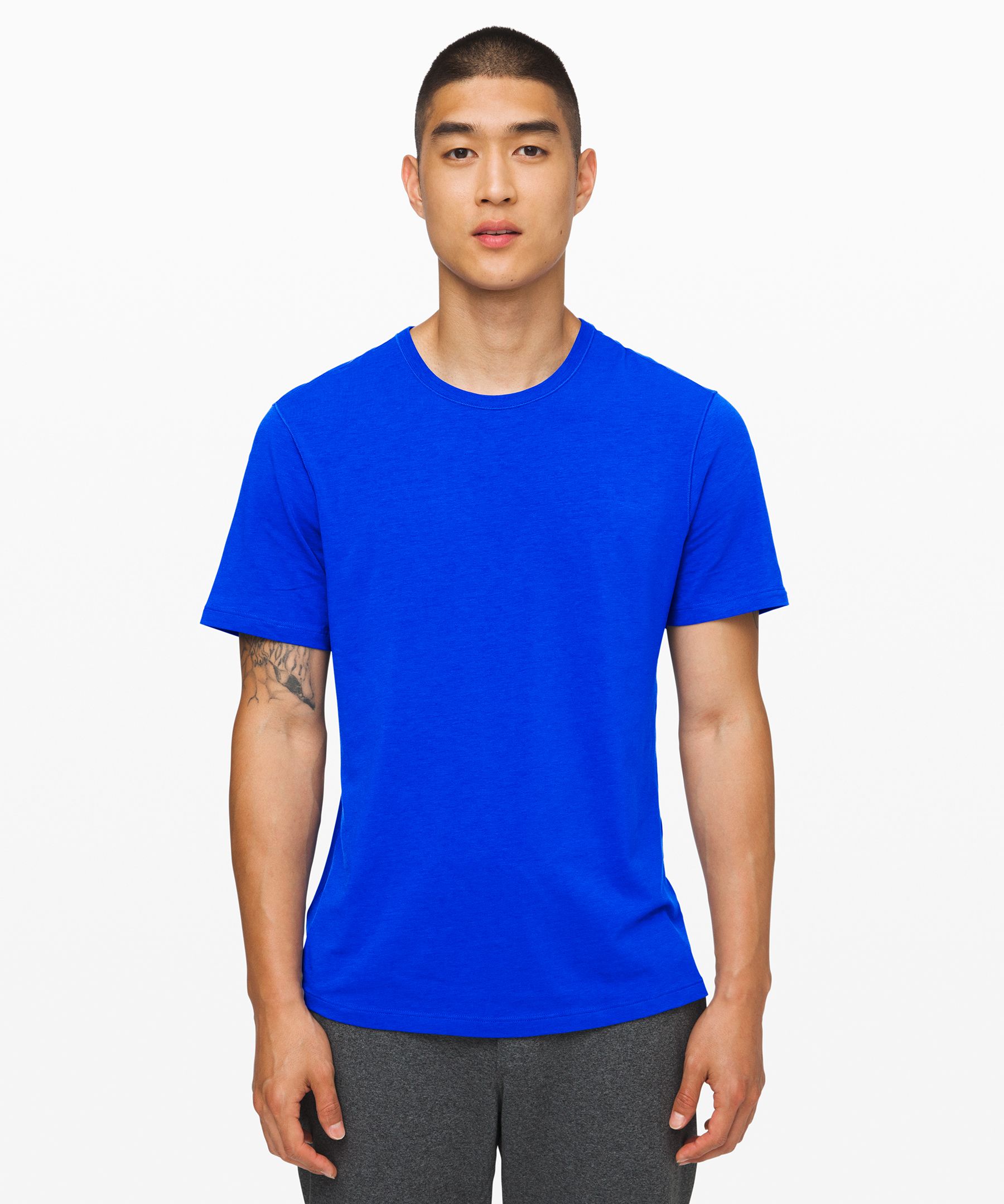 Lululemon 5 Year Basic Tee In Cerulean Blue | ModeSens