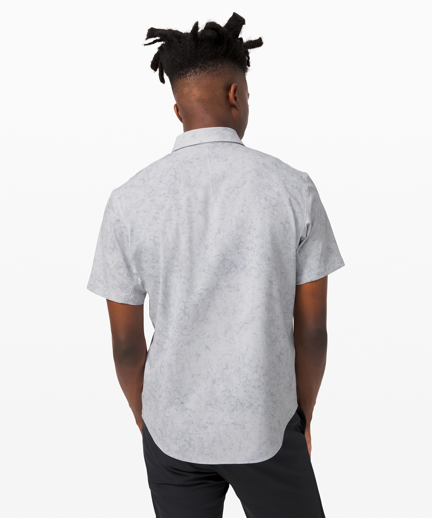 Airing Easy Short Sleeve Button Up Shirt *Ventlight Mesh
