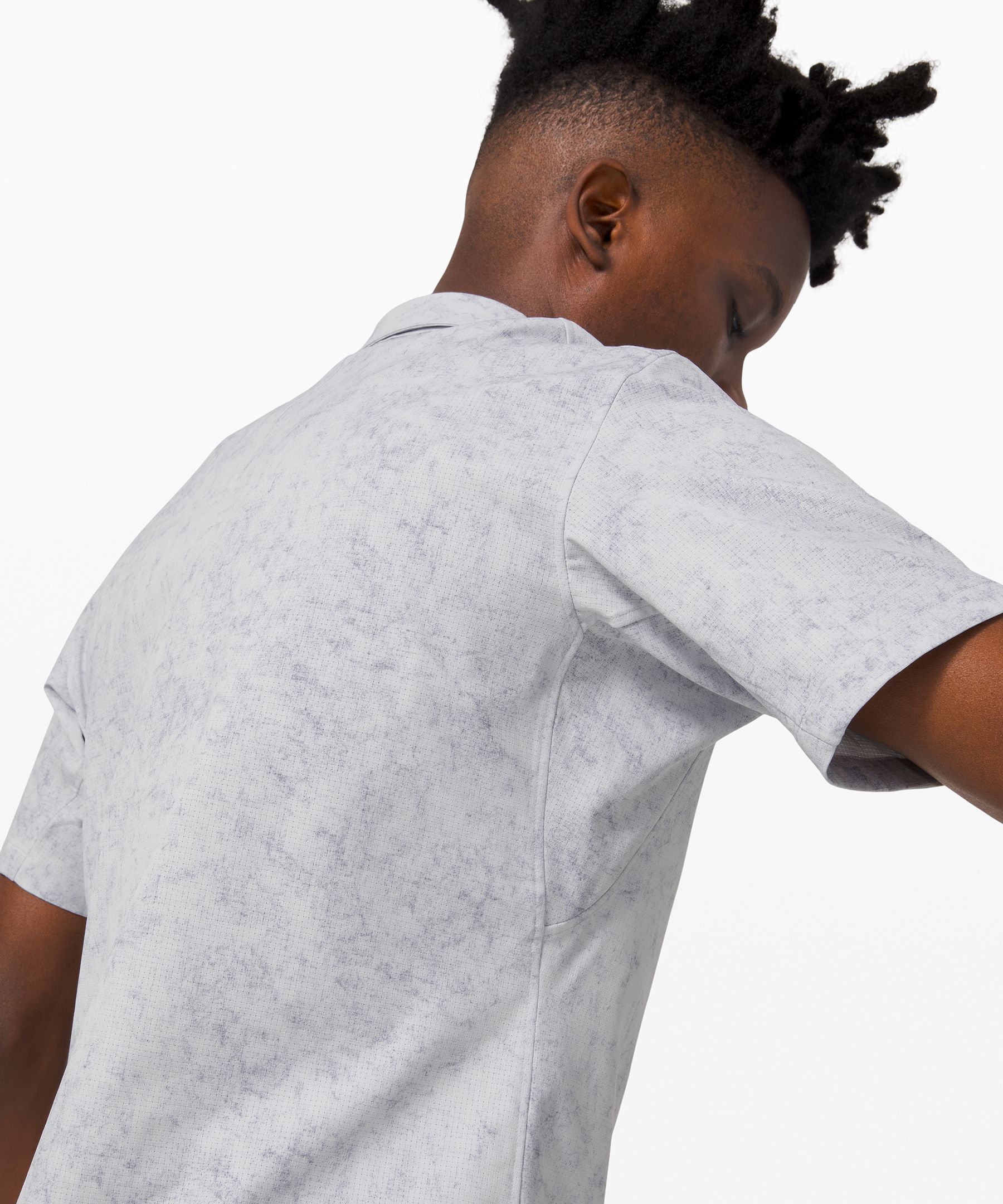 Airing Easy Short Sleeve Button Up Shirt *Ventlight Mesh