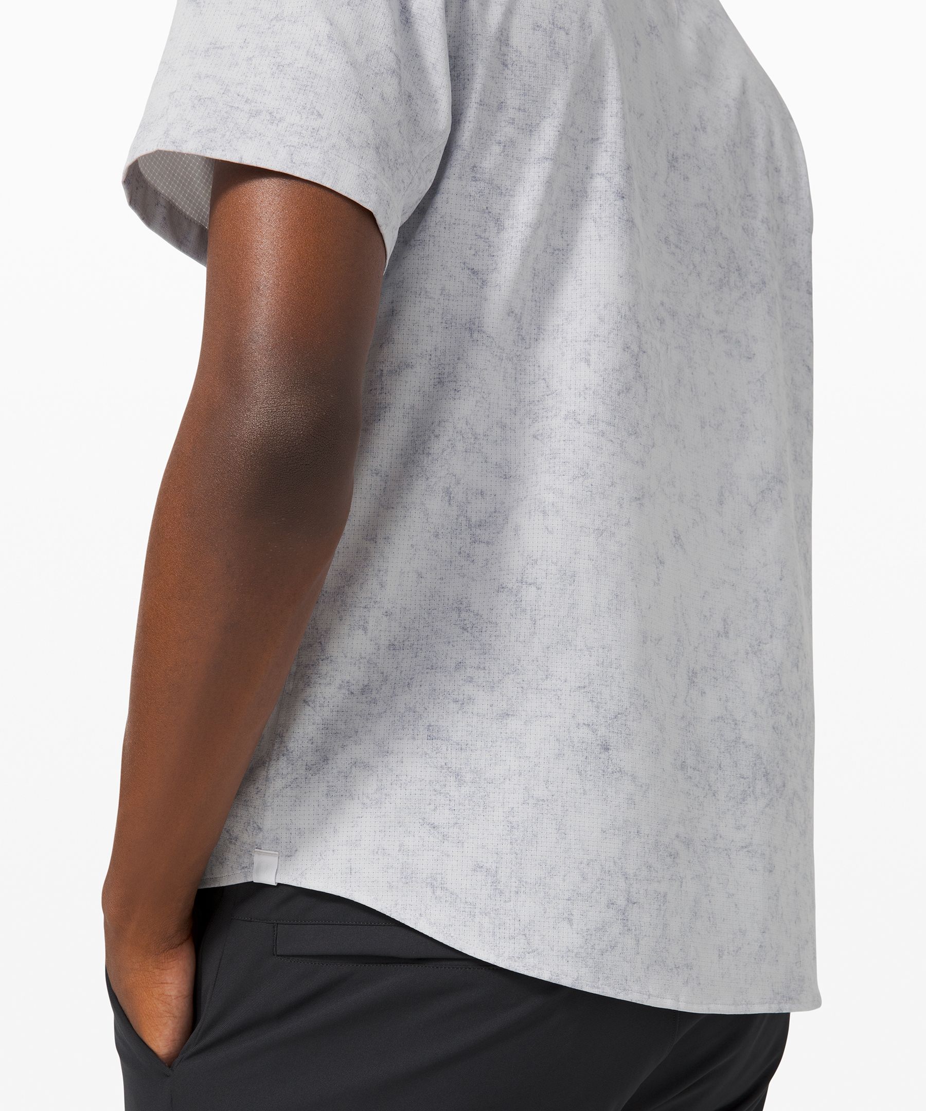 Airing Easy Short Sleeve Button Up Shirt *Ventlight Mesh