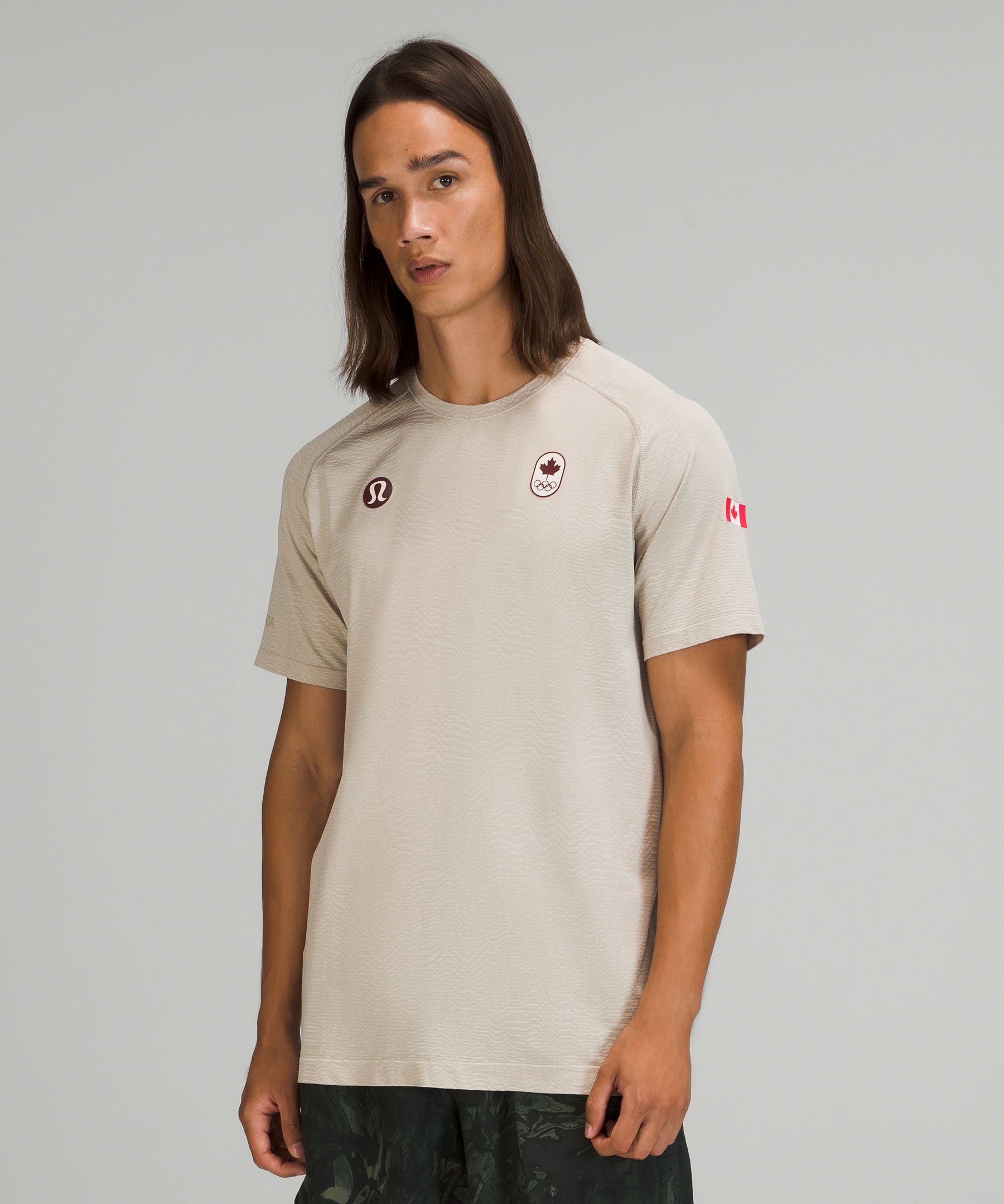 Lululemon Team Canada Metal Vent Tech Short Sleeve Shirt 2.0 Coc Logo ...