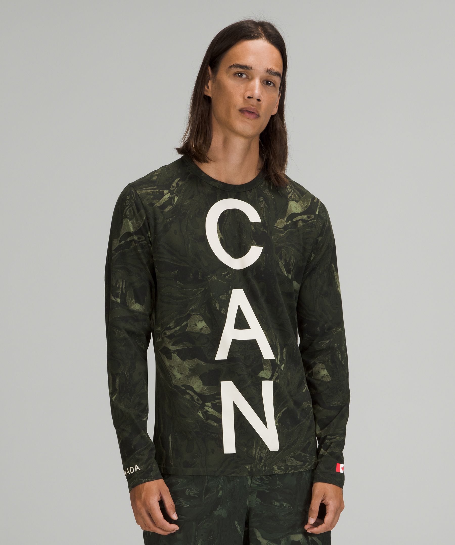 Lululemon - Team Canada The Fundamental Long Sleeve Shirt *CPC Logo