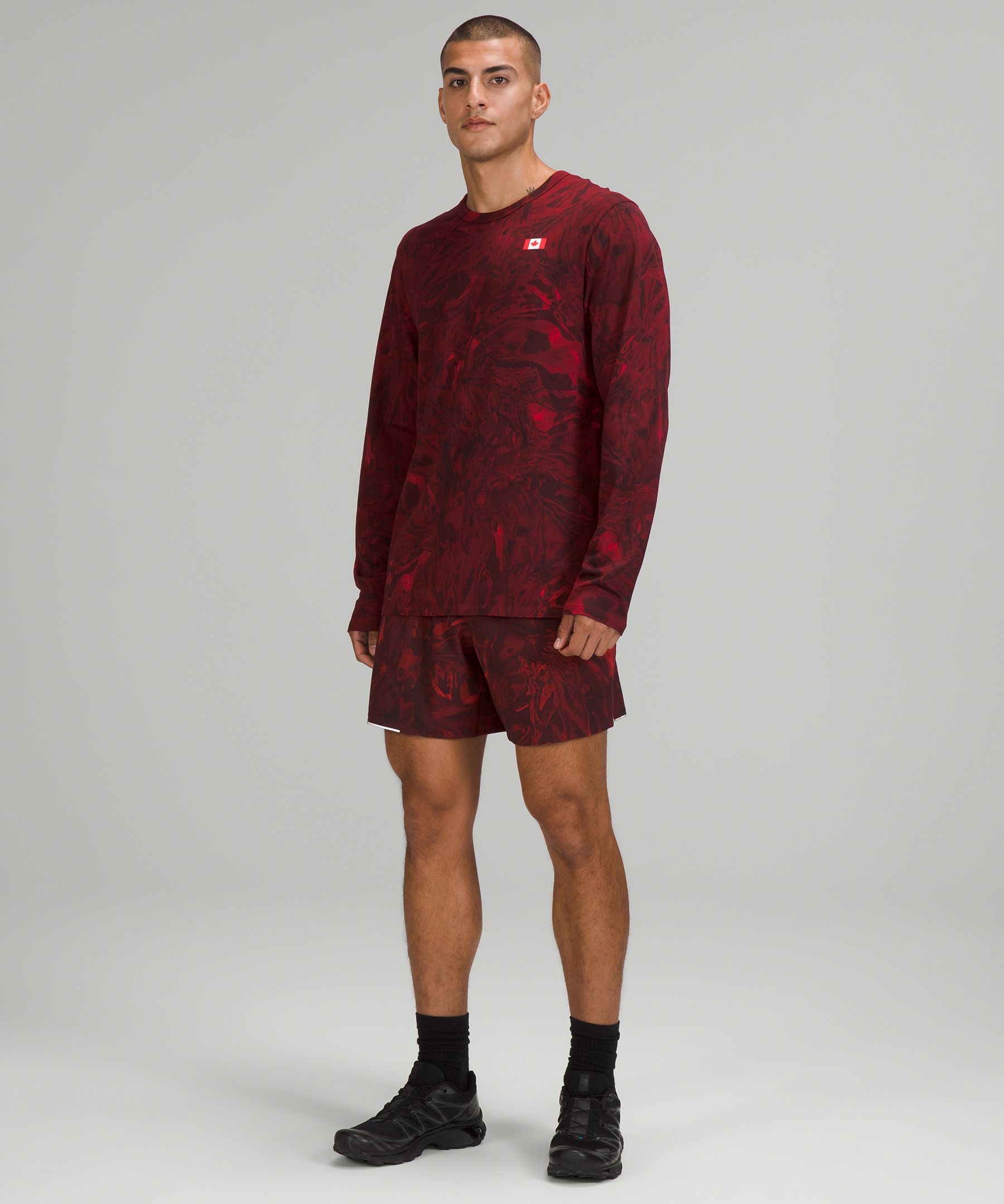 Lululemon - Team Canada The Fundamental Long Sleeve Shirt *COC Logo ...