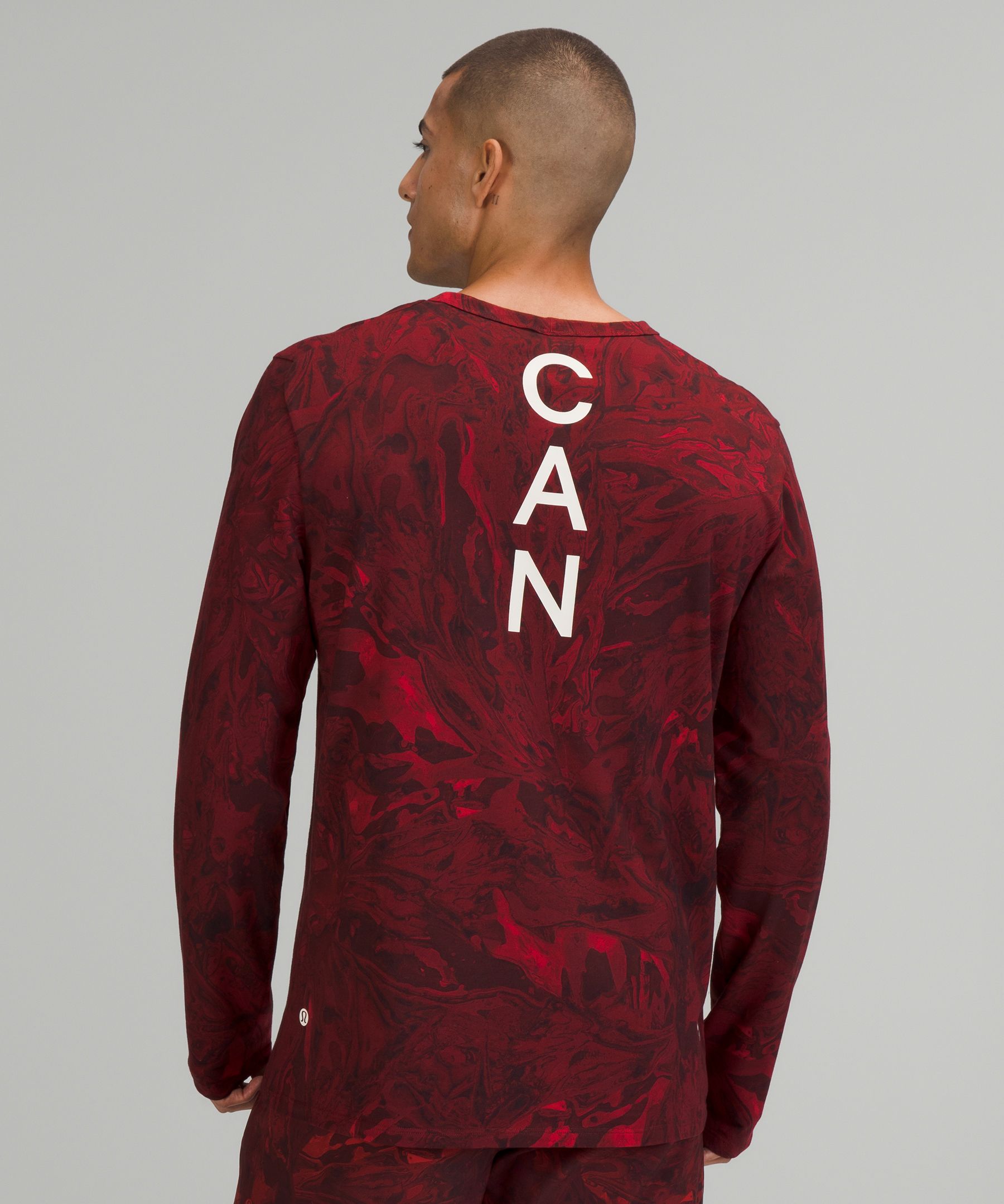 Lululemon - Team Canada The Fundamental Long Sleeve Shirt *COC Logo ...