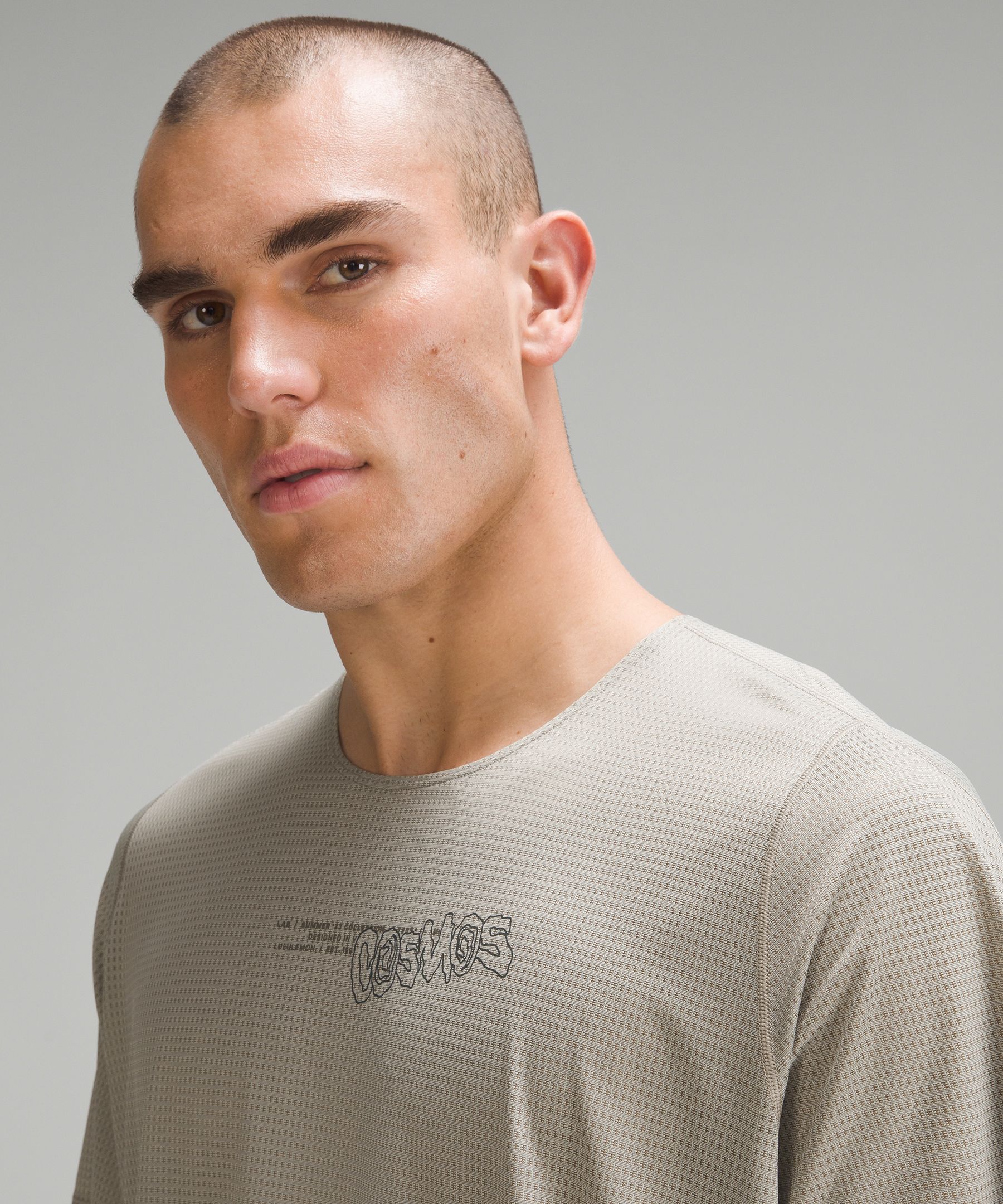 lululemon lab Grid Mesh Training T-Shirt *Graphic