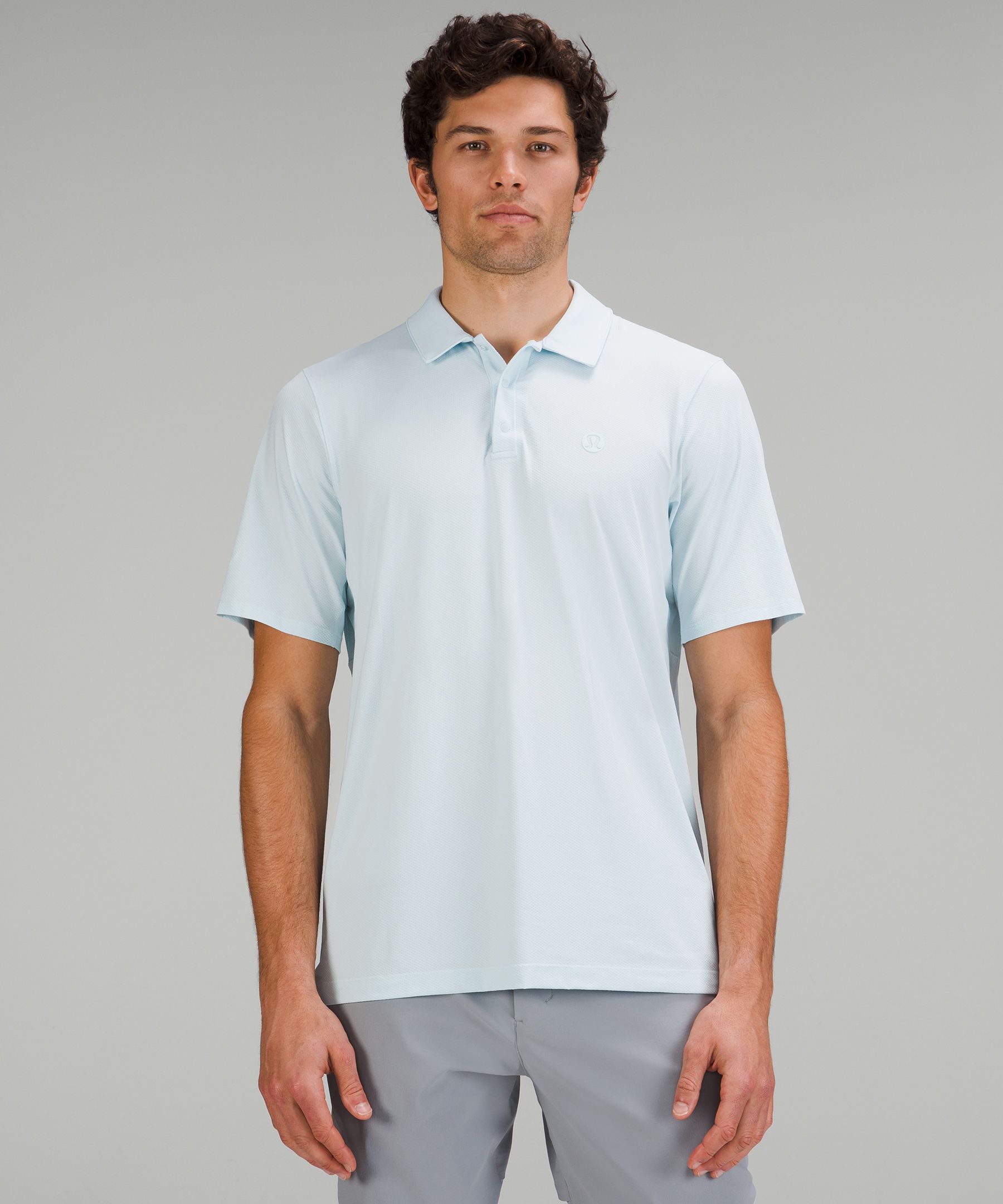 Lululemon Logo Sport Polo Short Sleeve Shirt | ModeSens