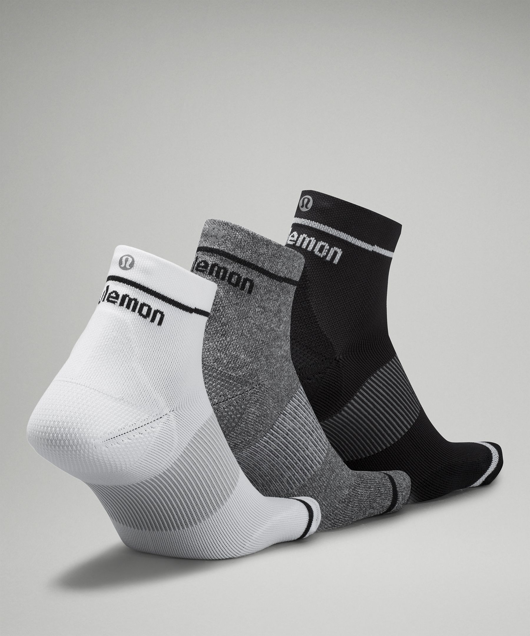 Men's Power Stride Ankle Sock Stripe *3 Pack | Lululemon UK