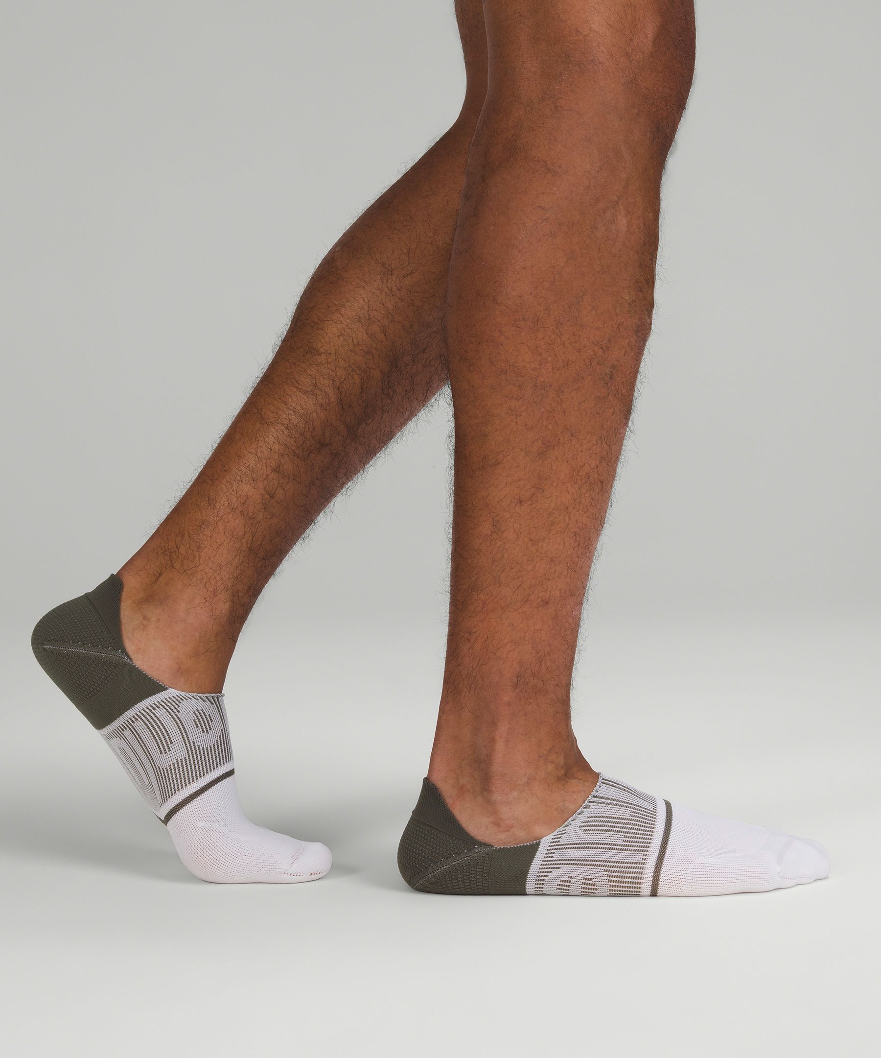 Men's Power Stride No-Show Sock with Active Grip 3 Pack *Multi-Colour