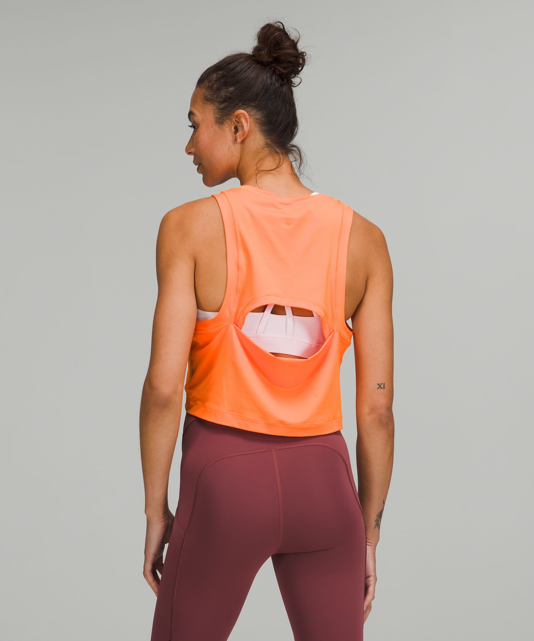 Open-Back Cropped Training Tank Top | lululemon Hong Kong SAR