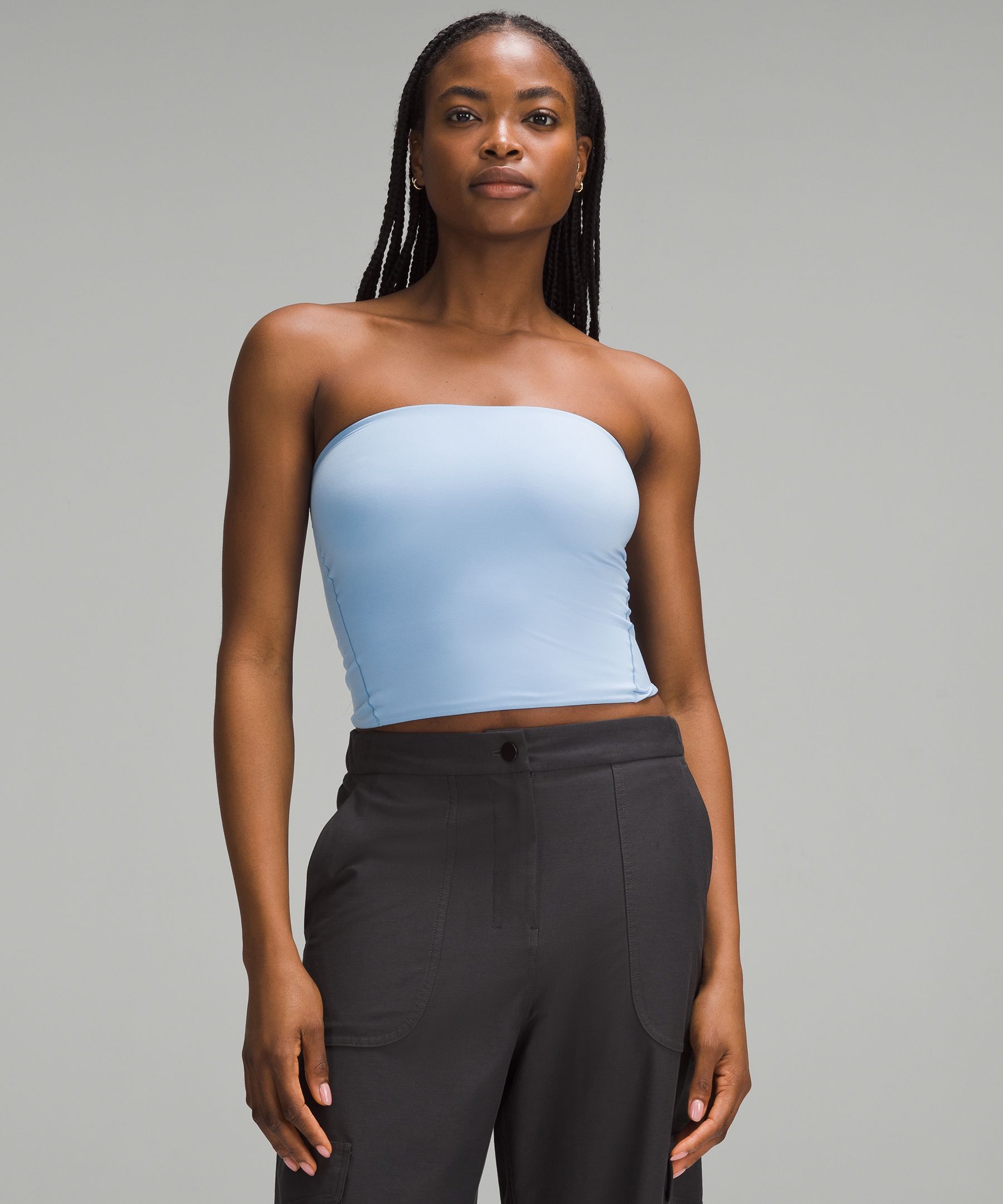 Wundermost Ultra Soft Nulu Tube Top Tank Tops Lululemon UK