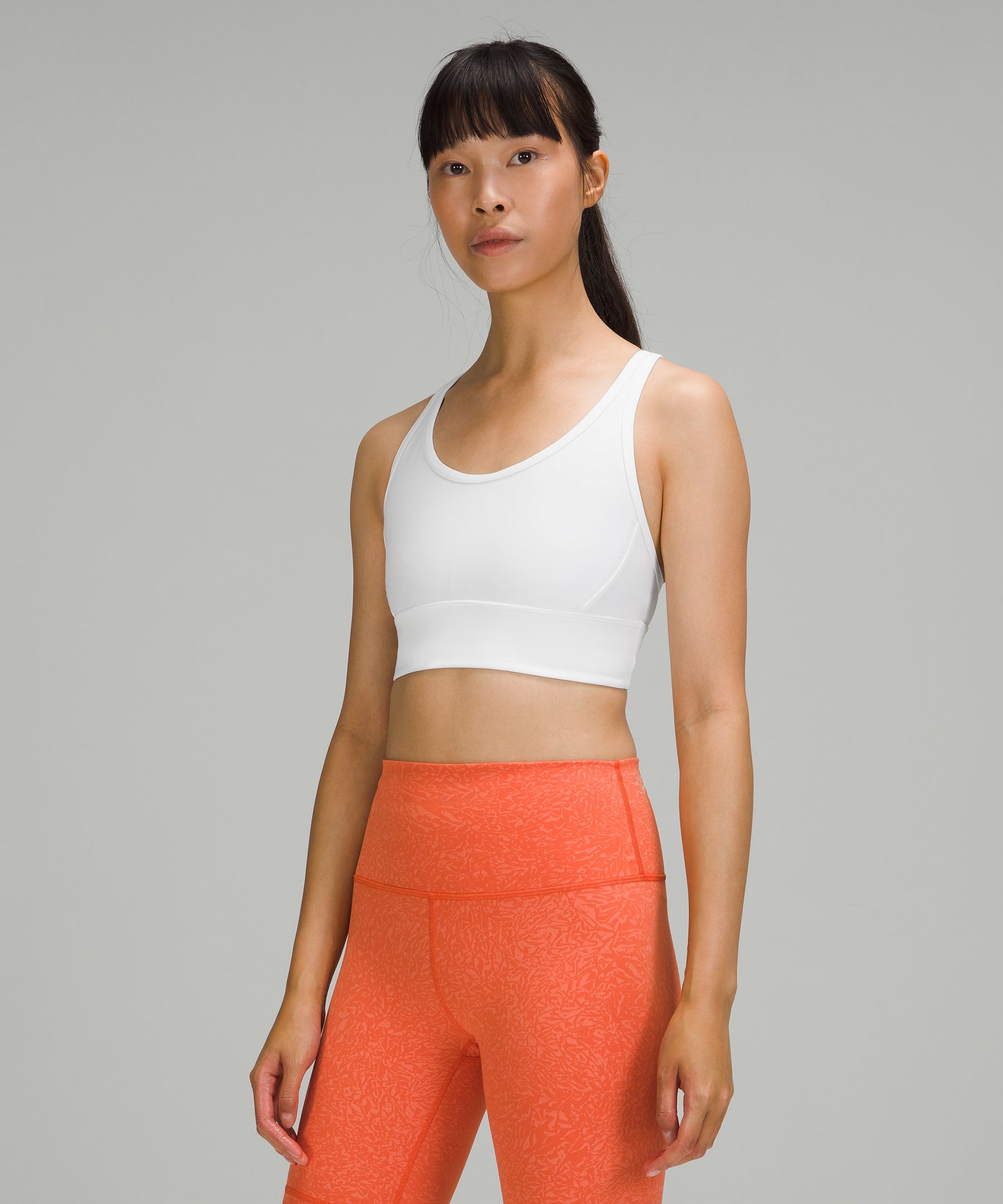 Mesh-Back Longline Train Bra *Medium Support, B/C Cup