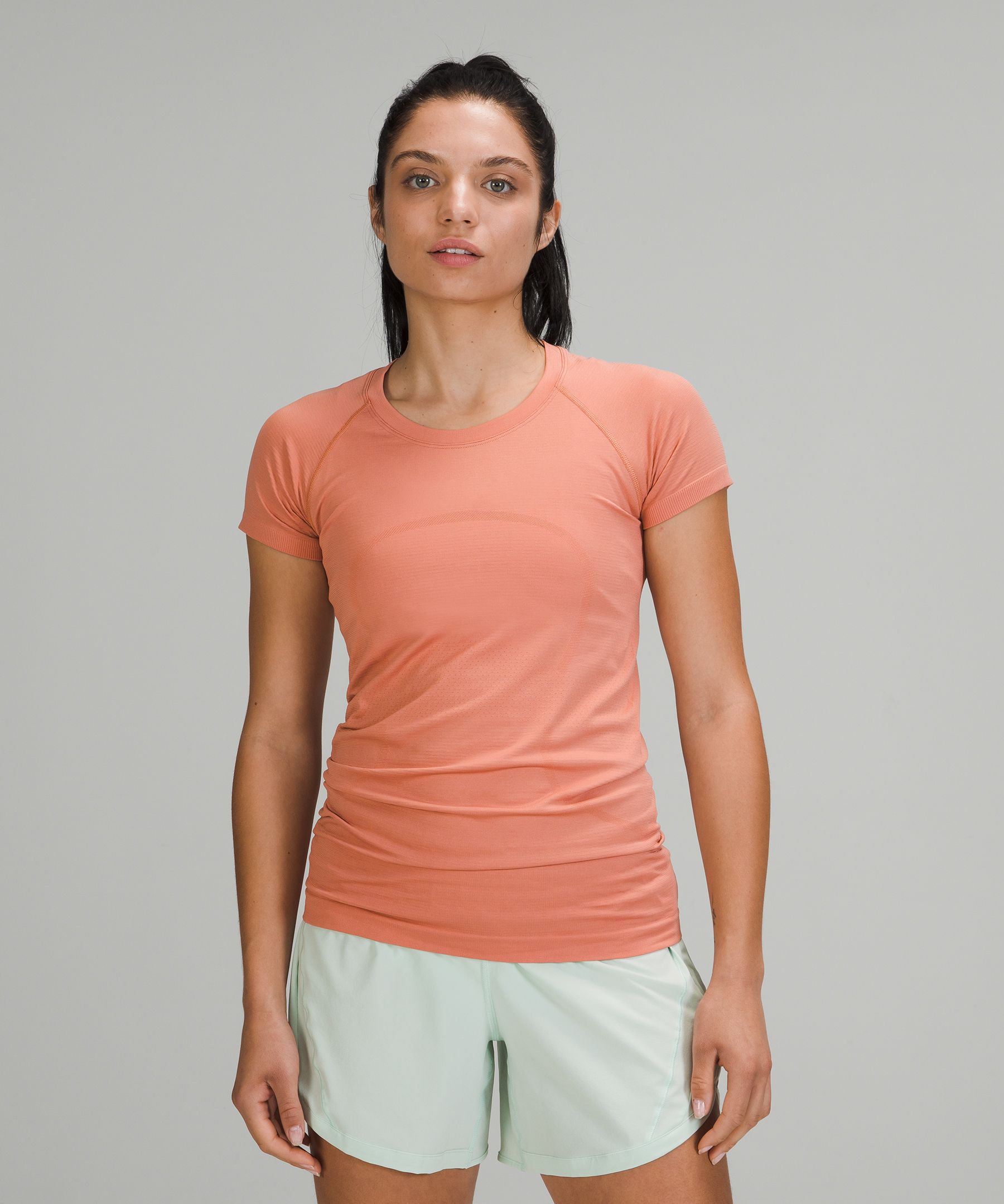 Lululemon Swiftly Tech Short Sleeve Shirt 20 In Pink Modesens
