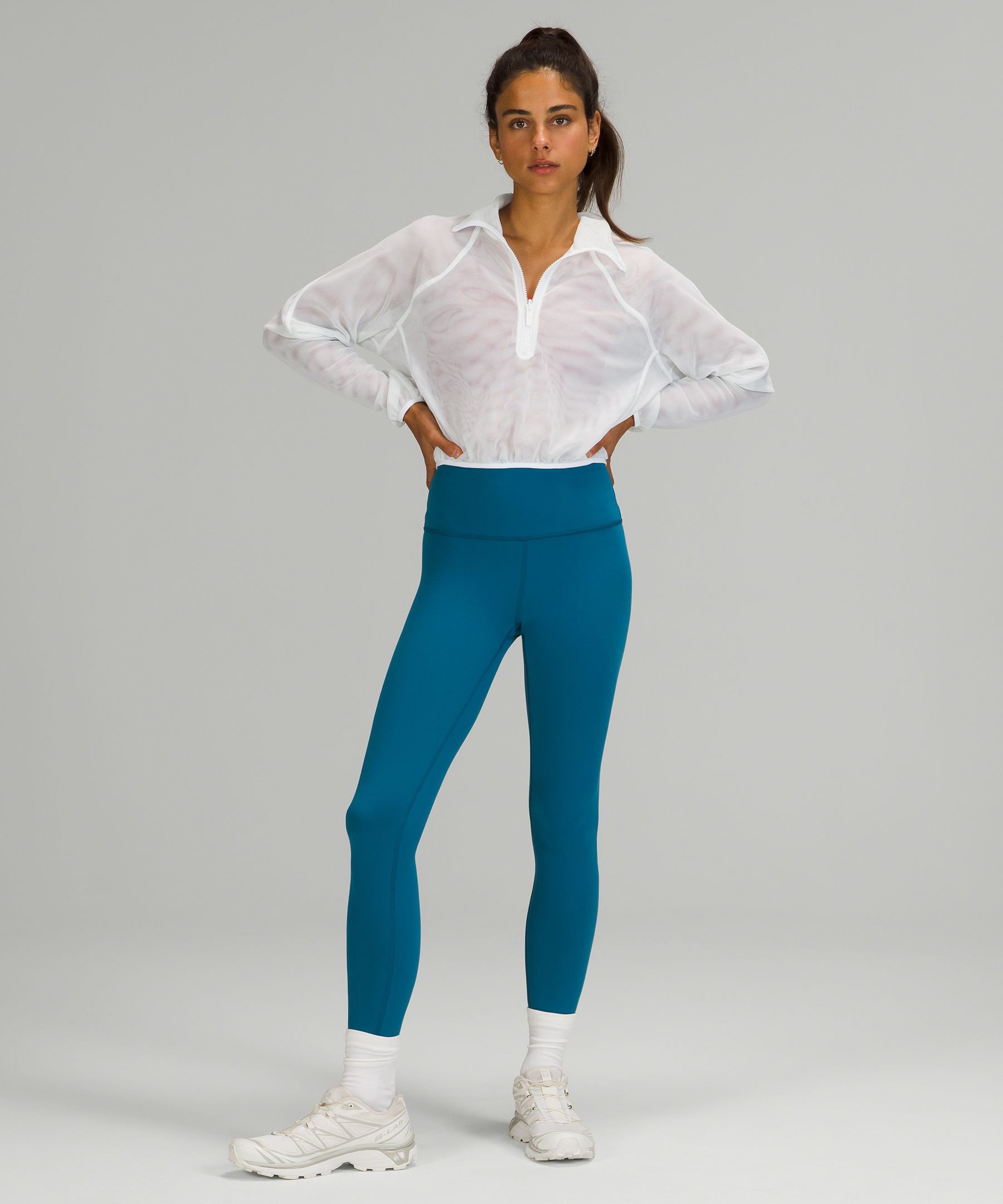 Reversible Mesh Half-Zip | Long Sleeve Tops | Lululemon HK