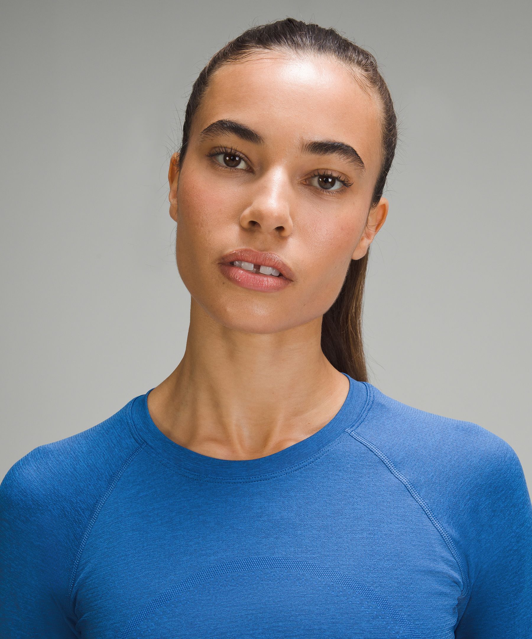 Swiftly Tech Cropped Long-Sleeve Shirt 2.0 | Lululemon UK