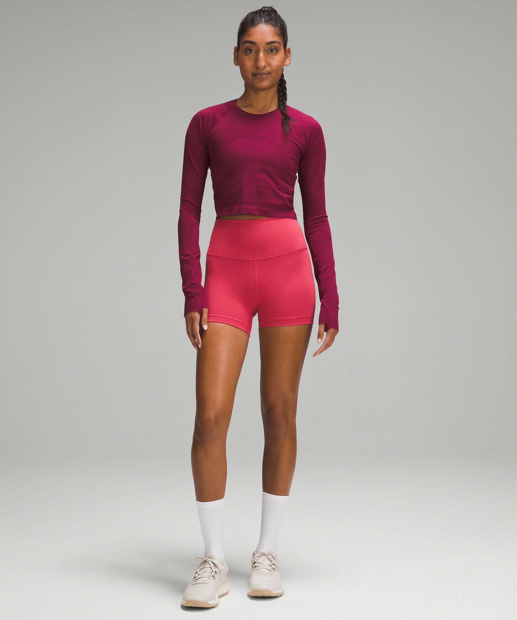 Swiftly Tech Cropped-Langarmshirt 2.0 | Lululemon EU