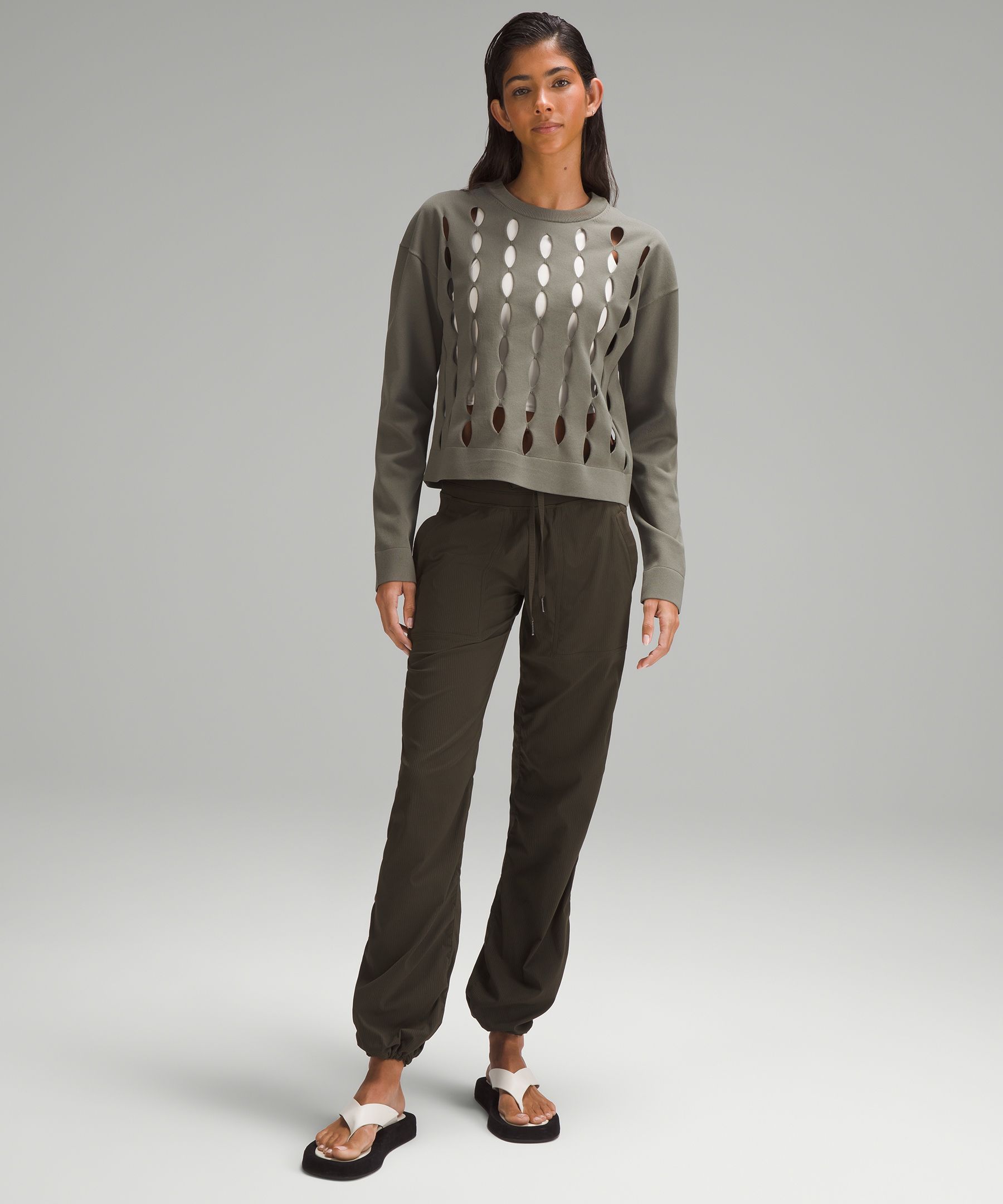 Open-Hole Mesh Knit Pullover | Lululemon UK