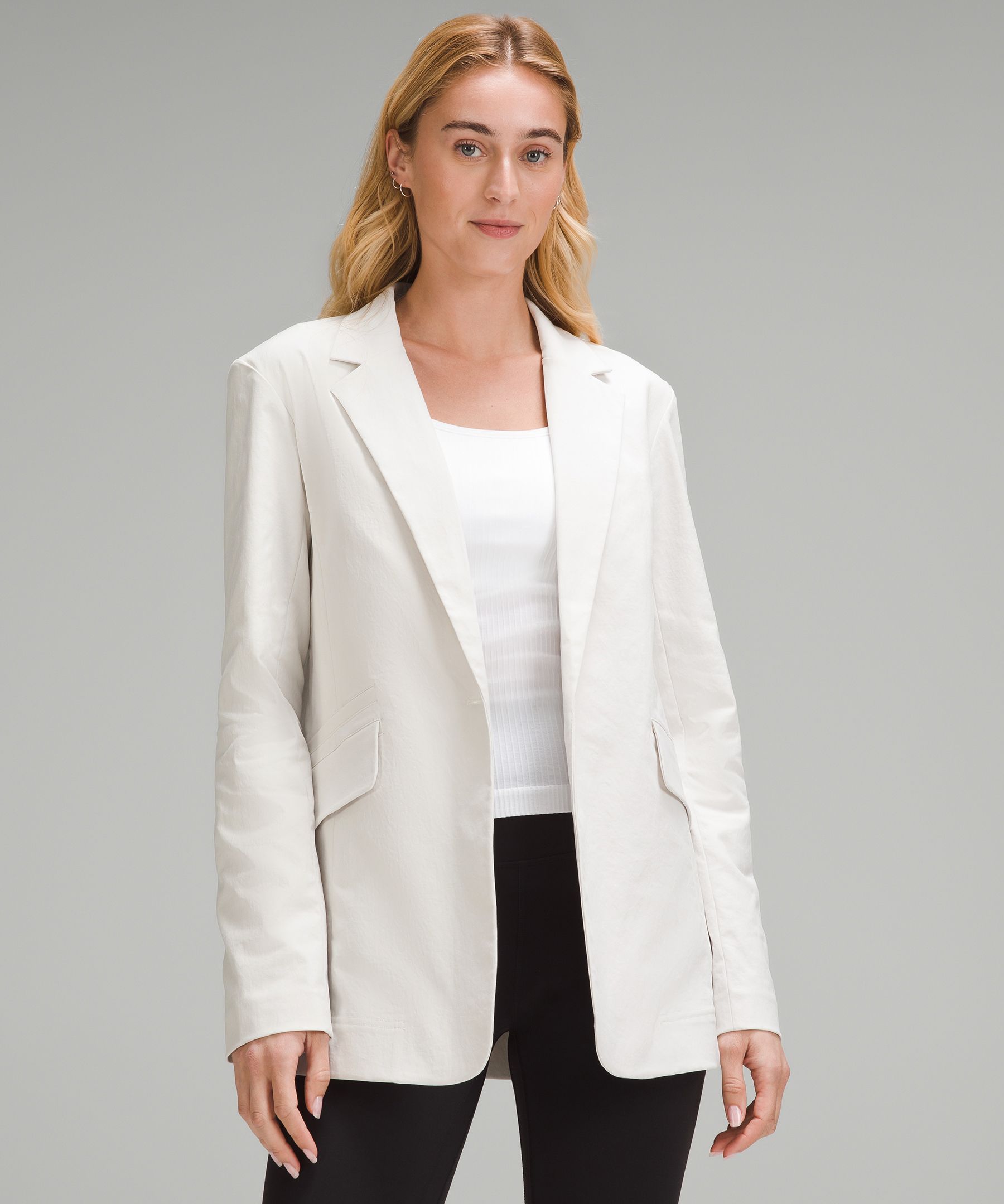 Relaxed-Fit Twill Blazer | Women's Coats & Jackets | lululemon Canada