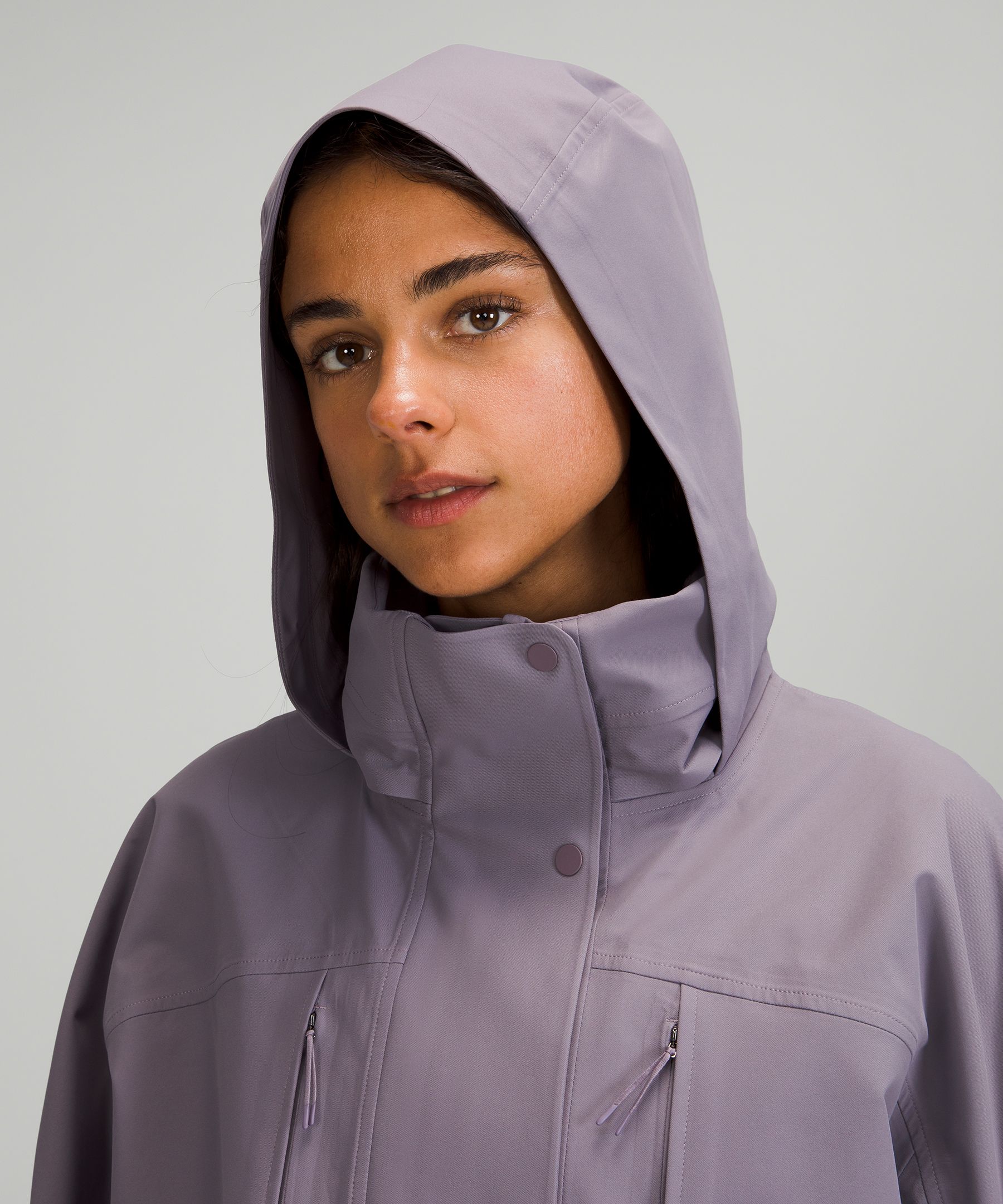 StretchSeal Relaxed-Fit Long Rain Jacket | Lululemon JP