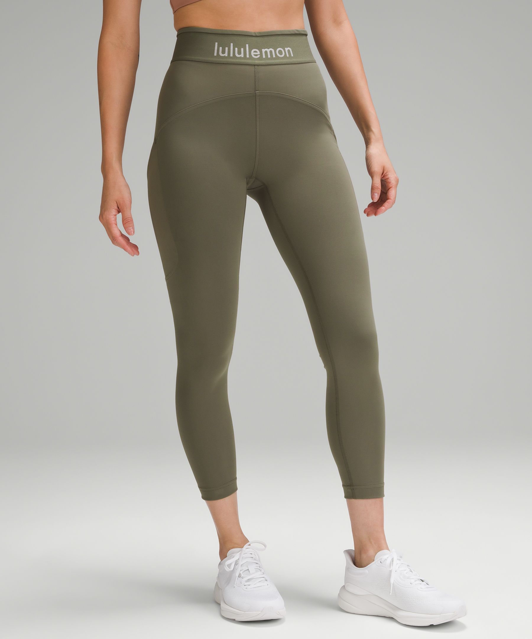 로고 웨이스트밴드 Everlux 하이라이즈 타이츠 24" *아시아 핏 | 레깅스 | Lululemon KR