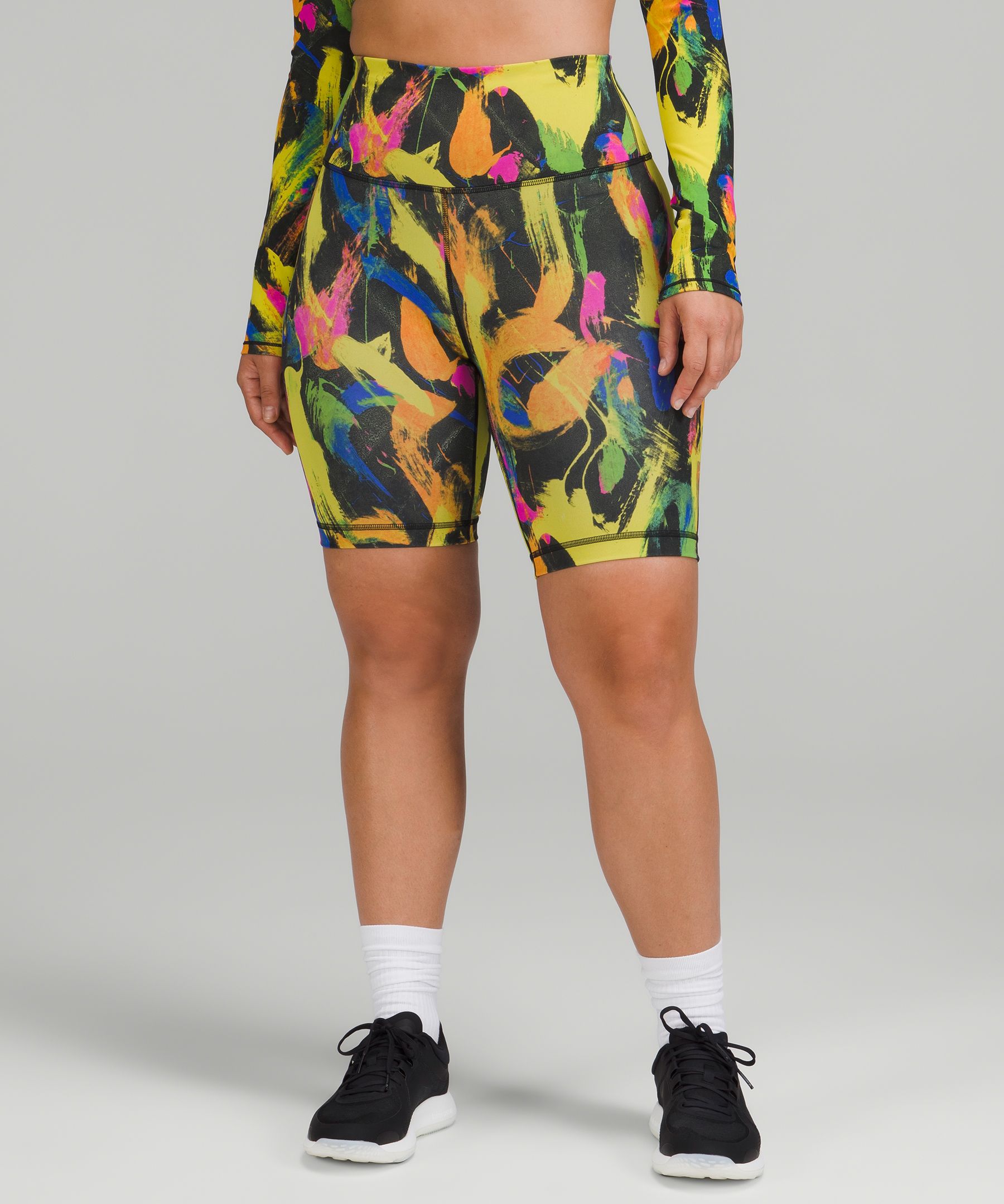 Lululemon Wunder Train Contour Fit High-rise Shorts 8" In Undertone ...