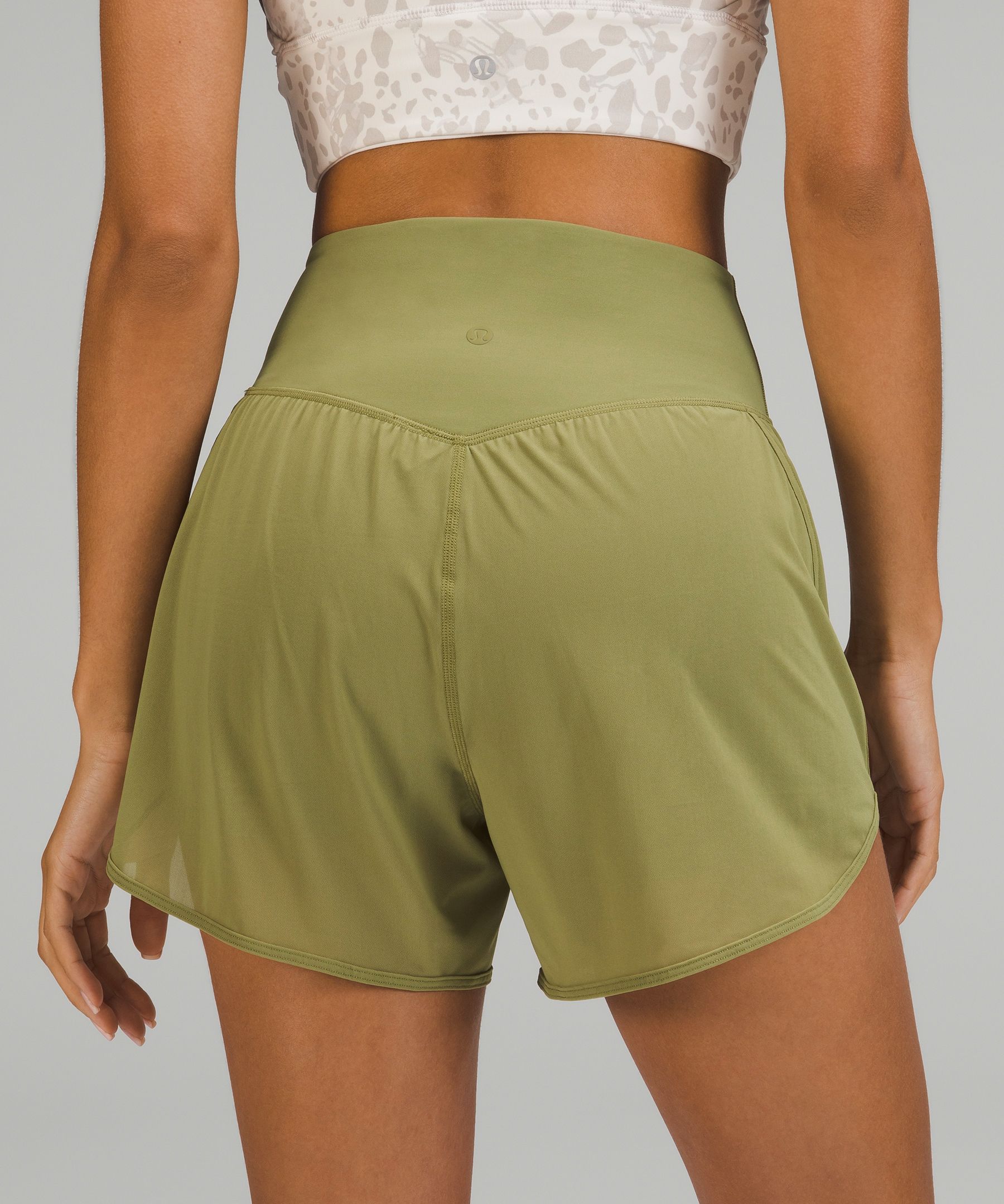 Nulu And Mesh Hr Yoga Short