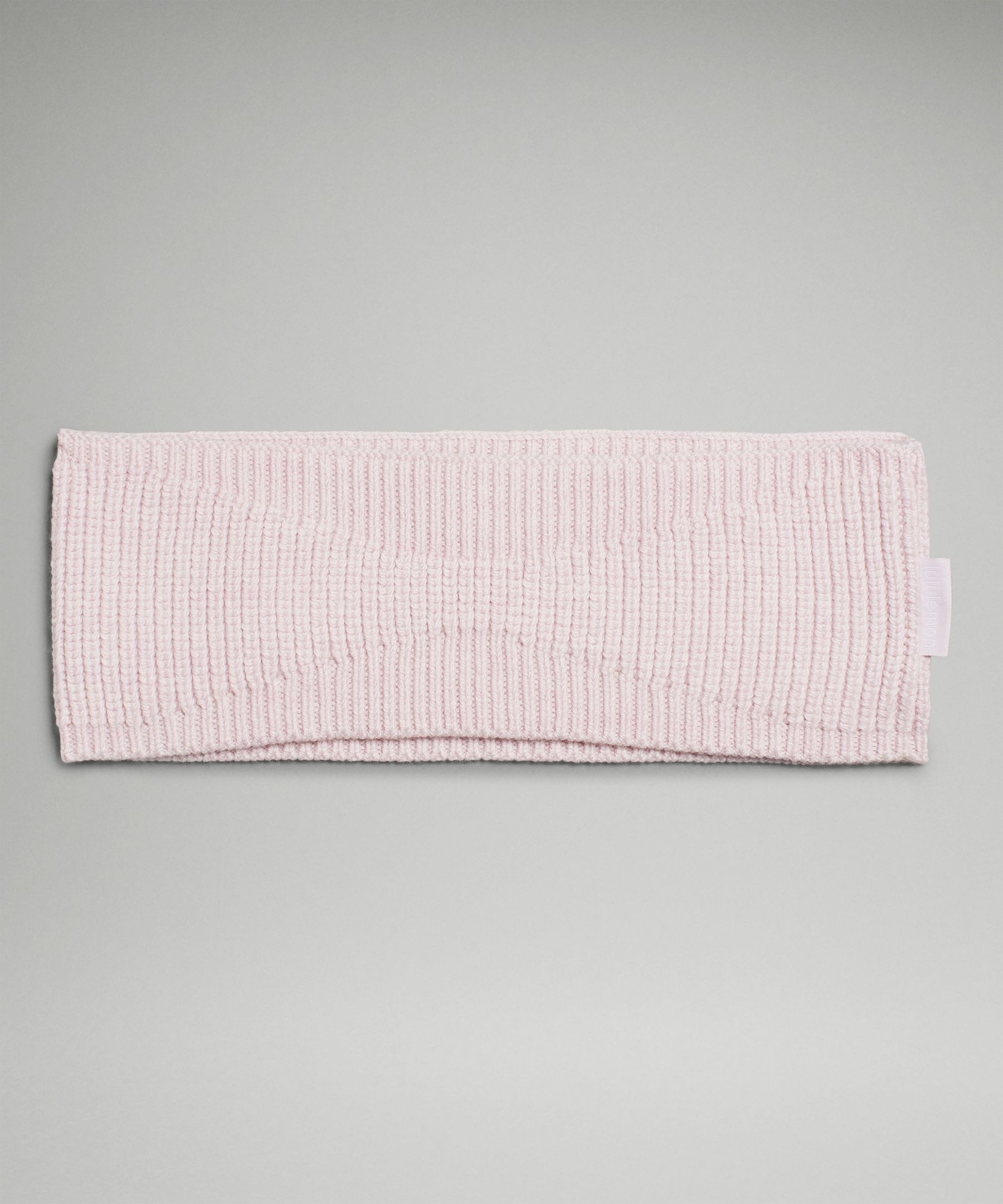 Women's Ribbed Merino Wool-Blend Knit Ear Warmer